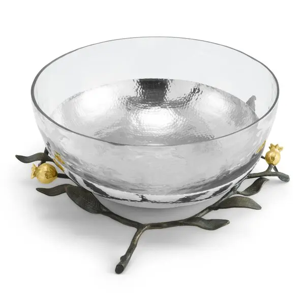 Michael Aram Pomegranate Glass Serving Bowl