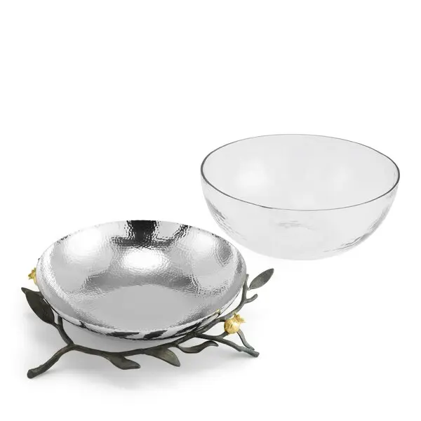 Michael Aram Pomegranate Glass Serving Bowl