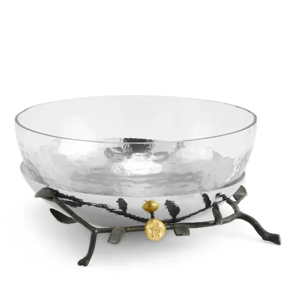Michael Aram Pomegranate Glass Serving Bowl