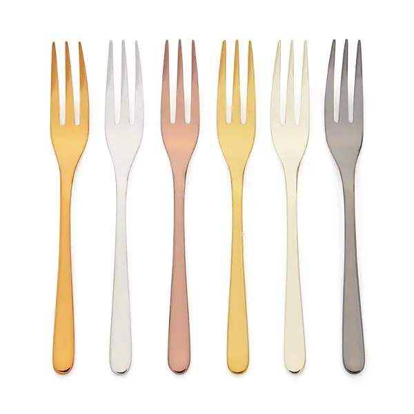 SAMBONET Mix & Play 6-piece Cake Forks Set - Misc.