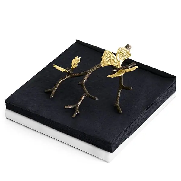 Michael Aram Butterfly Ginkgo Dinner Napkin Holder - White