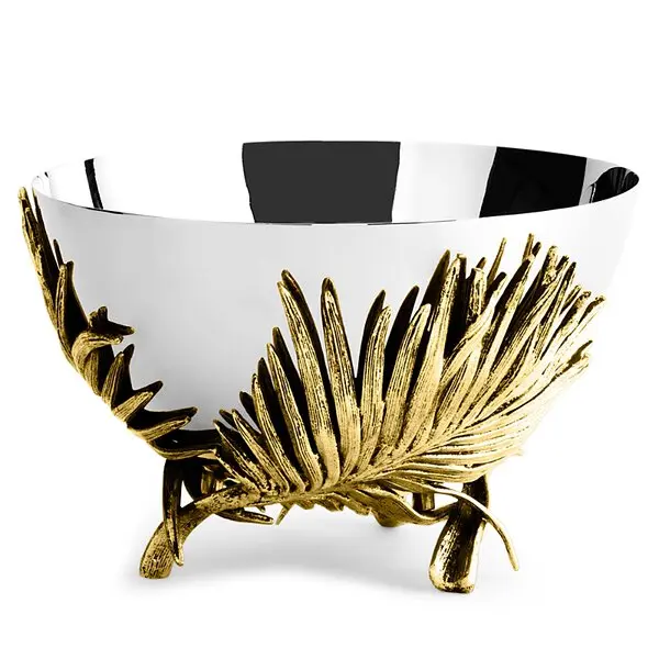 Michael Aram Palm Medium Bowl - Silver