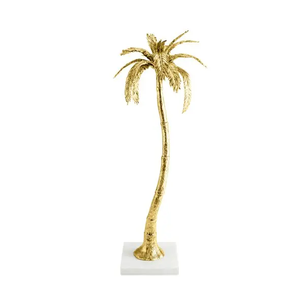 Michael Aram Palm Large Candleholder - Gold