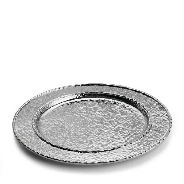 Michael Aram Hammertone Charger - Silver