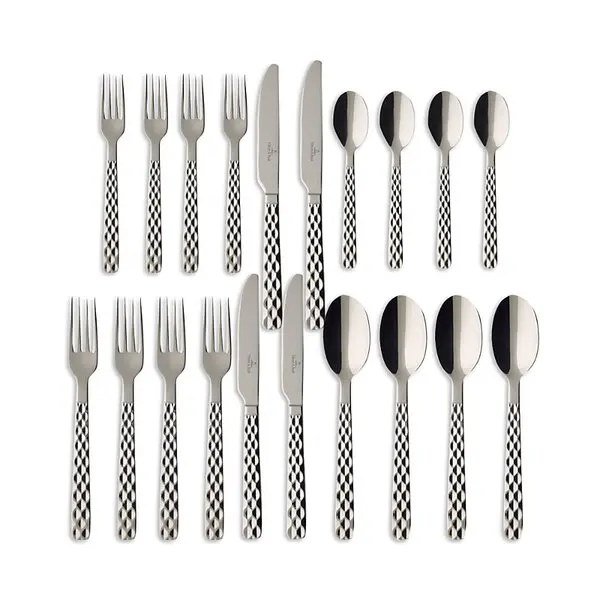 VILLEROY & BOCH Boston 20 Piece Flatware Set, Service For 4 - Silver