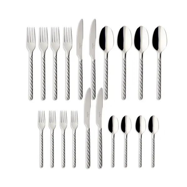 VILLEROY & BOCH Montauk 20 Piece Flatware