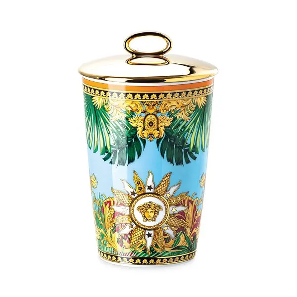 Versace Jungle Scented Votive With Lid - Misc.