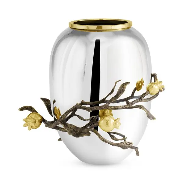 Michael Aram Pomegranate Medium Vase - Silver