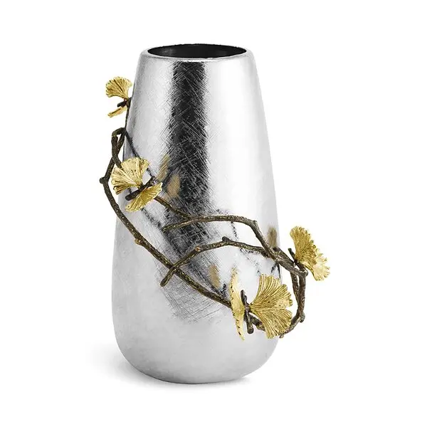 Michael Aram Butterfly Ginkgo Large Vase - Silver