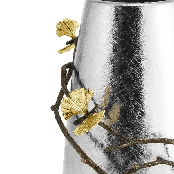 Michael Aram Butterfly Ginkgo Large Vase - Silver