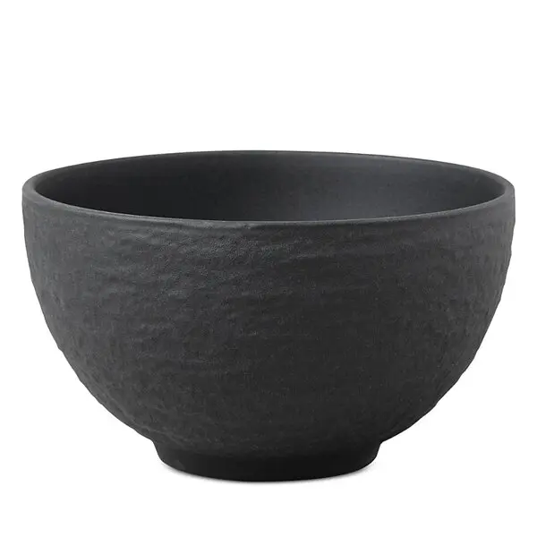 VILLEROY & BOCH Manufacture Rock Rice Bowl, Small - Black