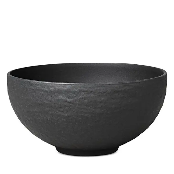 VILLEROY & BOCH Manufacture Rock Rice Bowl, Medium - Black
