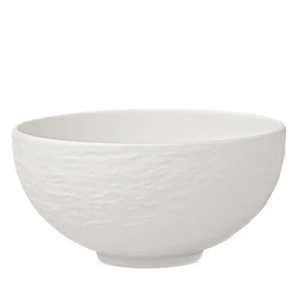 VILLEROY & BOCH Manufacture Rock Rice Bowl, Medium - White