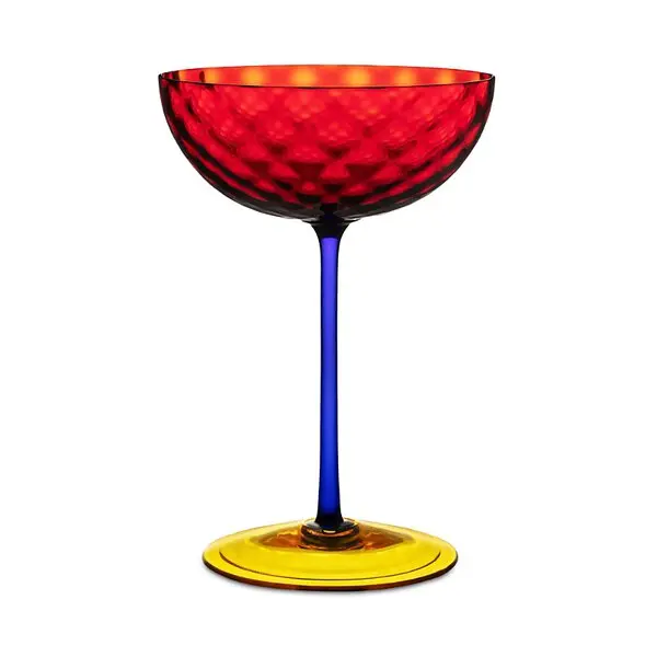 DOLCE & GABBANA CASA Champagne Wine Glass - Red