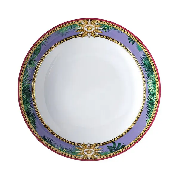 Versace Rosenthal Jungle Animalier Rim Soup - Misc.