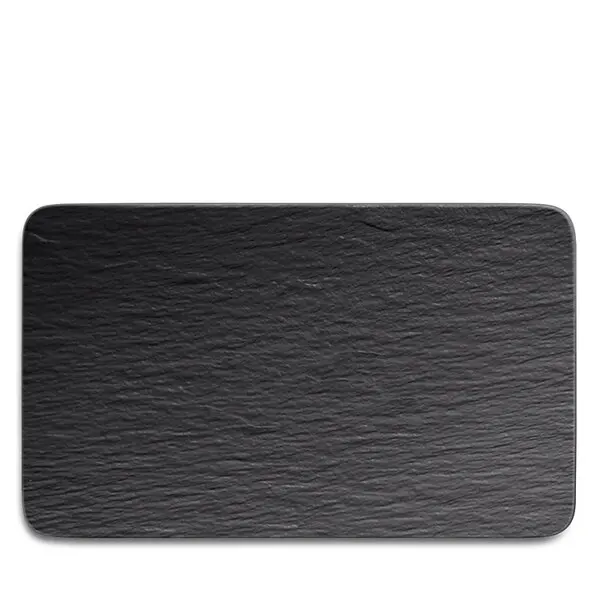 VILLEROY & BOCH Manufacture Rock Sushi Plate - Black
