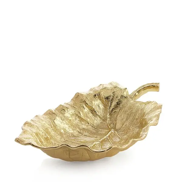 Michael Aram Elephant Ear Large Serving Bowl - Gold