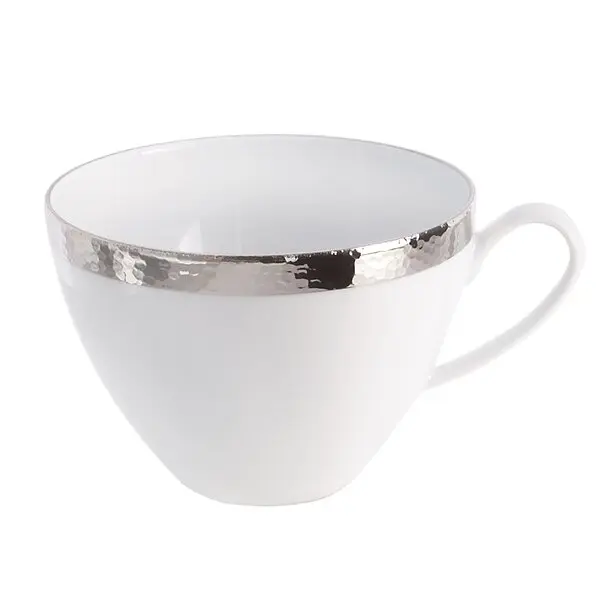 Michael Aram Silversmith Breakfast Cup - White And Platinum