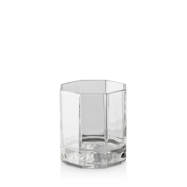Versace Medusa Lumiere Whiskey Glass - Clear