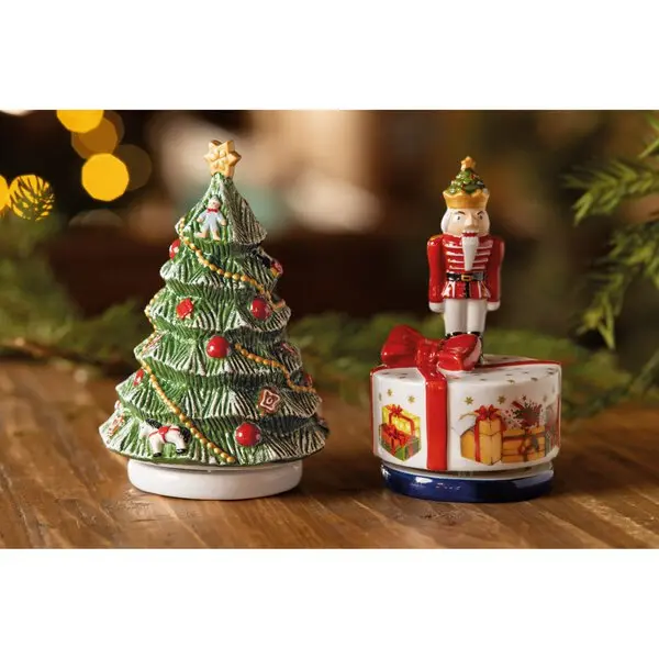 VILLEROY & BOCH Nostalgic Melody Christmas Tree Musical Decoration