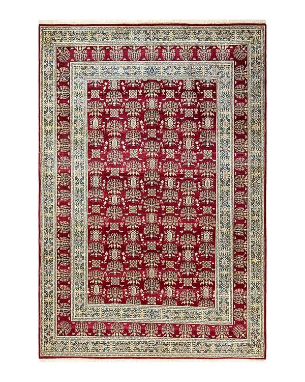 Bloomingdale'S Mogul M1274 Area Rug, 6'3 X 9'2 - Red