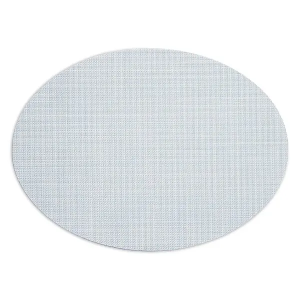 CHILEWICH Mini Basketweave Oval Placemat - Sky
