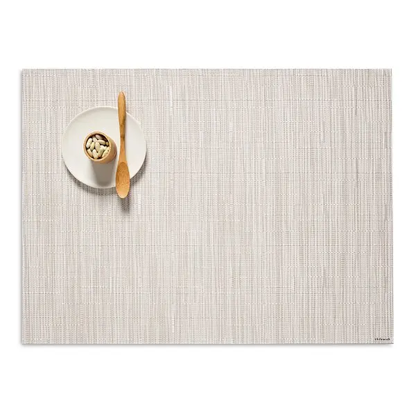 CHILEWICH Bamboo Rectangular Placemat, 14 X 19 - Coconut