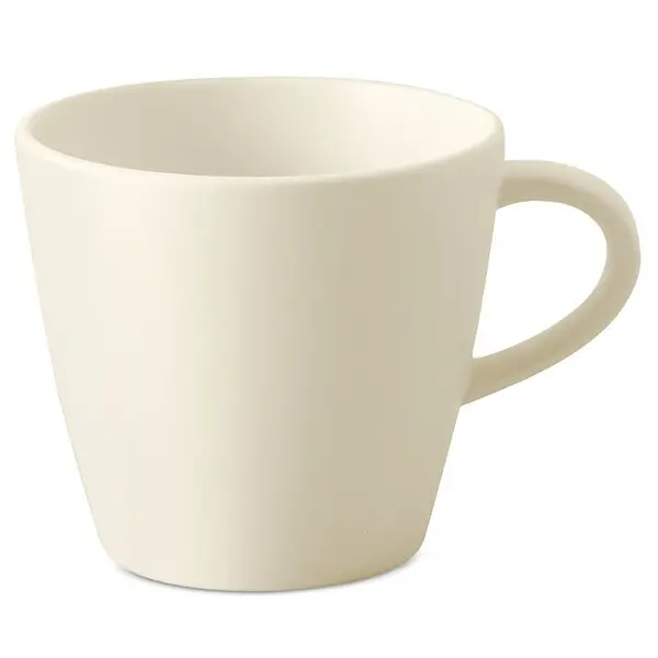 VILLEROY & BOCH Manufacture Rock Blanc Coffee Cup - White