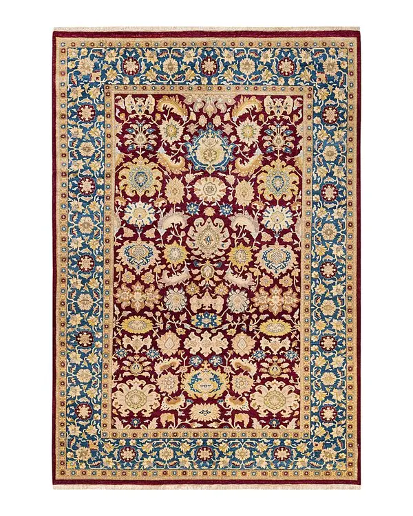 Bloomingdale'S Mogul M1273 Area Rug, 6'1 X 8'9 - Red