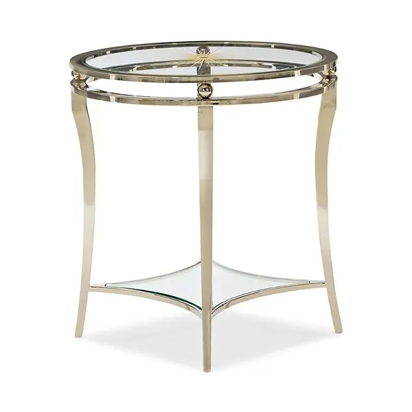 CARACOLE Rising Star Side Table - Whisper Of Gold
