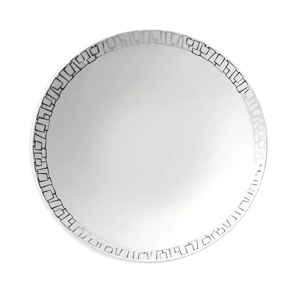 ROSENTHAL Tac 02 Skin Rim Soup Plate - Platinum