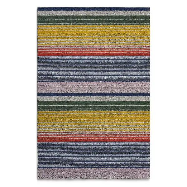 CHILEWICH Pop Stripe Shag Doormat, 18 X 28
