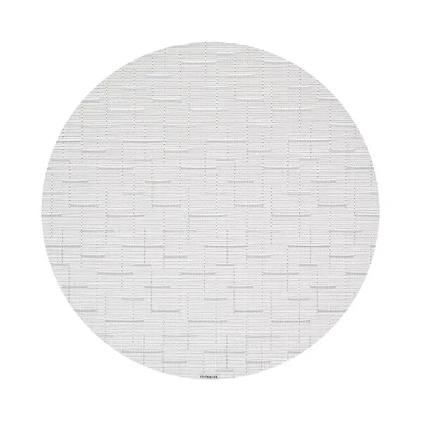 CHILEWICH Bamboo Round Placemat - Moonlight