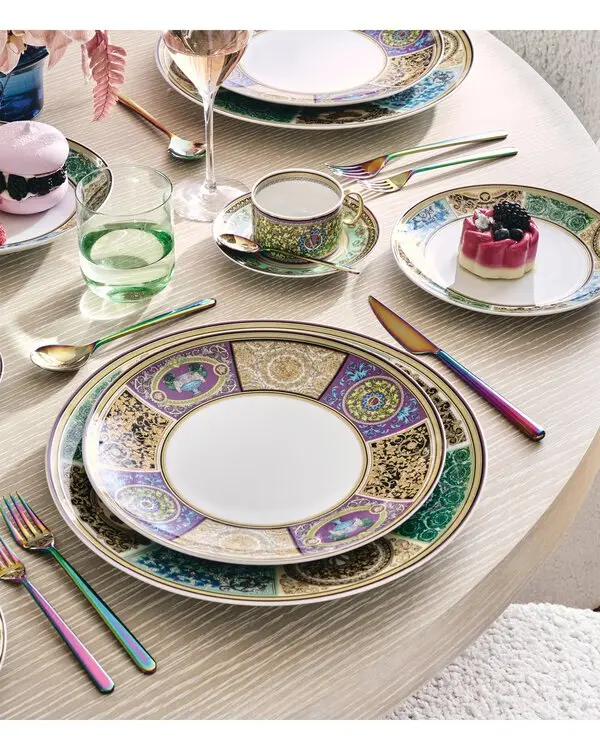 Versace Barocco Mosaic Teacup & Saucer Set