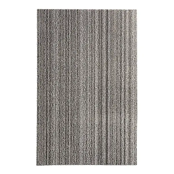 CHILEWICH Skinny Stripe Shag Utility Mat, 24 X 36 - Birch
