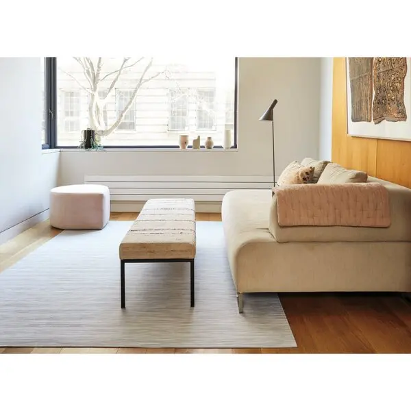 CHILEWICH Rib Weave Rug, 23 X 36 - Birch