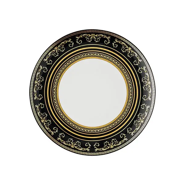 Versace Virtus Gala Dinner Plate - Black