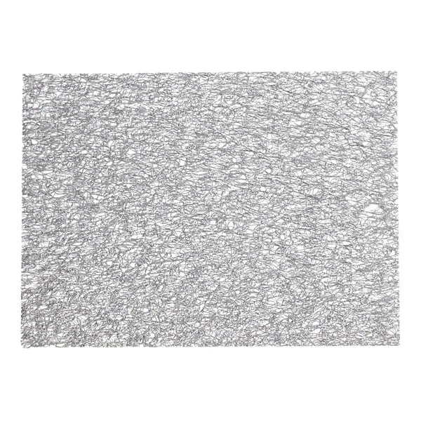 CHILEWICH Metallic Lace Rectangular Placemat - Silver