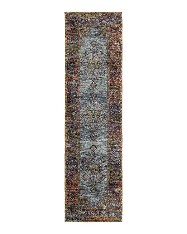 ORIENTAL WEAVERS Andorra 7139a Runner Rug, 2'3 X 8 - Gold/multi