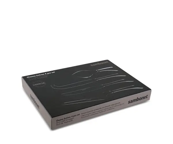 SAMBONET 4 Piece Cheese Knife Set