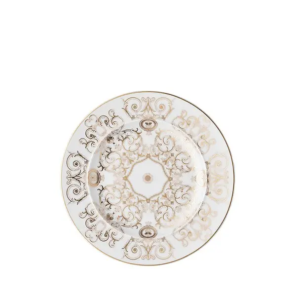 Versace Rosenthal Meets Medusa Gala Bread & Butter Plate - White/gold