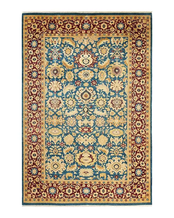 Bloomingdale'S Mogul M1210 Area Rug, 6'1 X 8'10 - Cobalt