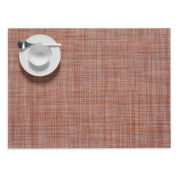 CHILEWICH Mini Basketweave Placemat, 14 X 19 - Cinnamon