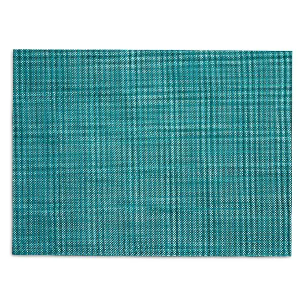 CHILEWICH Mini Basketweave Placemat, 14 X 19 - Turquoise