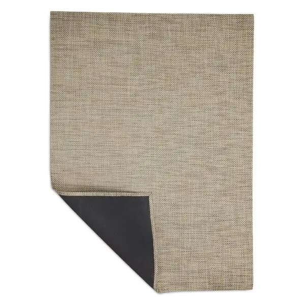 CHILEWICH Basketweave Floormat, 72 X 106 - Latte