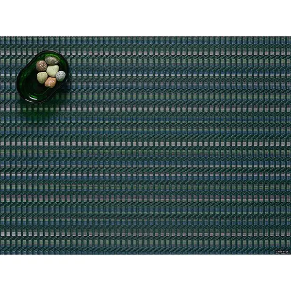 CHILEWICH Tambour Table Mat, 14 X 19 - Ivy