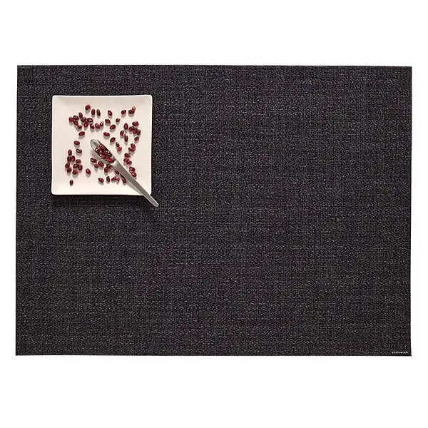 CHILEWICH Boucle Place Mat, 19 X 14 - Noir