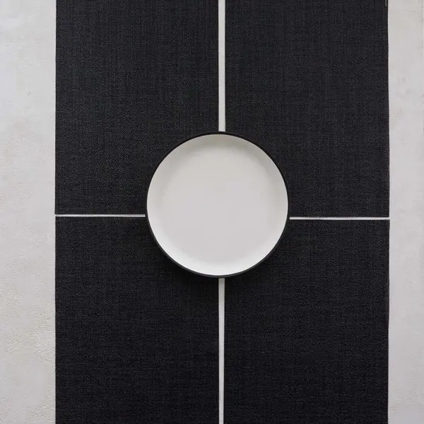 CHILEWICH Boucle Place Mat, 19 X 14 - Noir