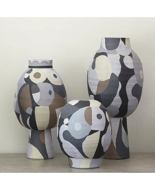 JAMIE YOUNG CO. Pablo Ceramic Decorative Vase, Medium