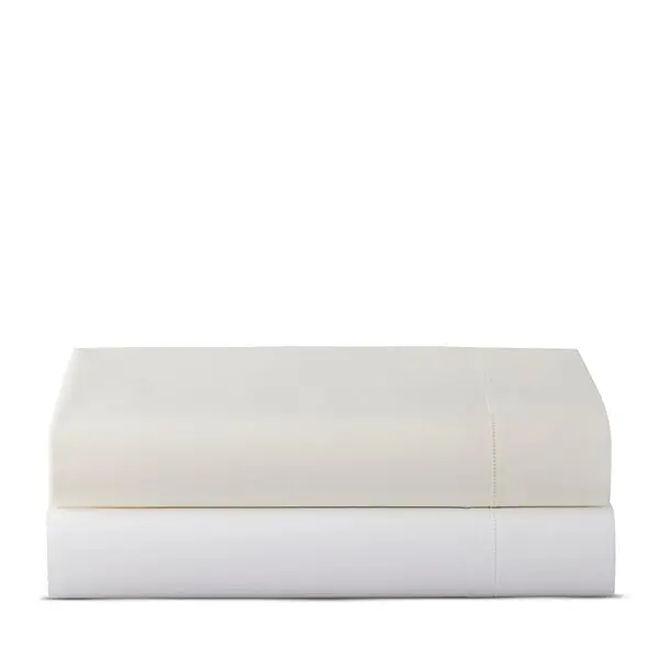 SFERRA Giza 45 Percale Fitted Sheet, King - White